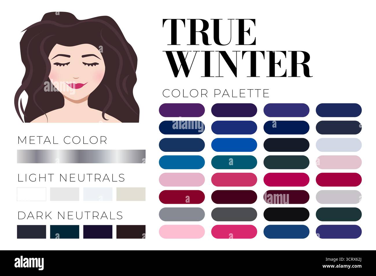 cold winter palette