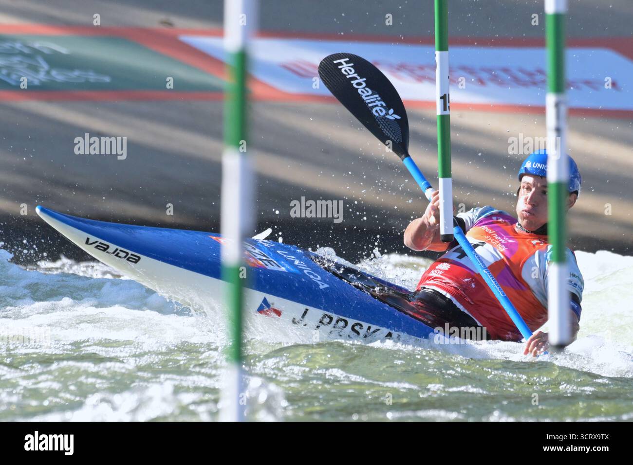 Jiri Prskavec of Czechia compete in the Men's Kayak Final during the ...