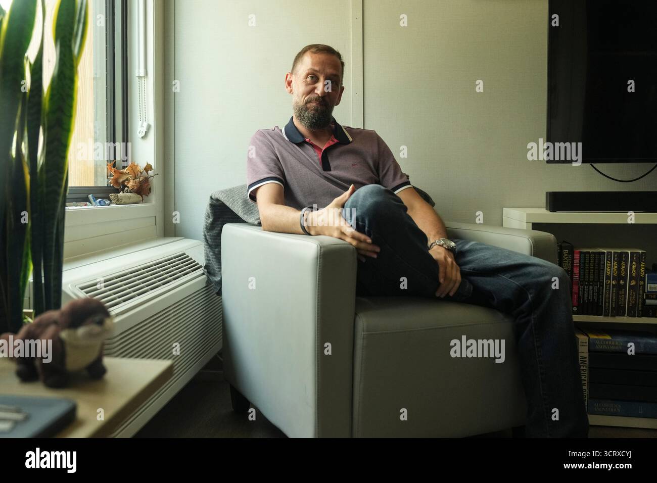Jason Miles, a tenant at Dunn House, Canada's first social medicine ...