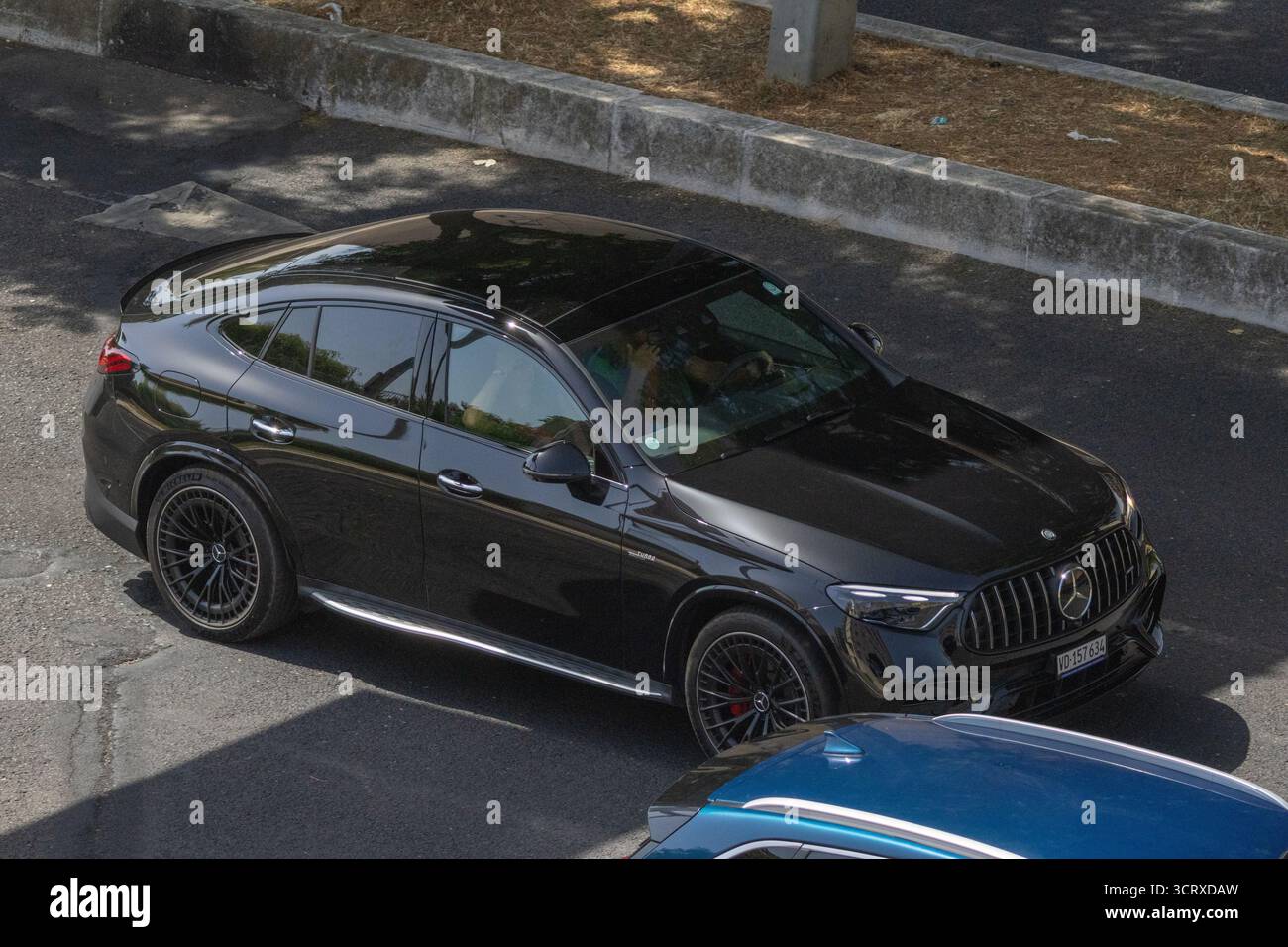 Black mercedes amg gle hi-res stock photography and images - Alamy