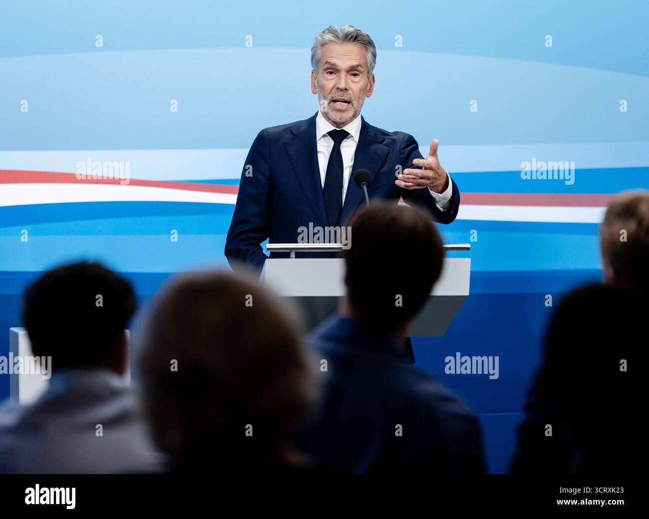 THE HAGUE – Caretaker Prime Minister Dick Schoof during his last weekly ...