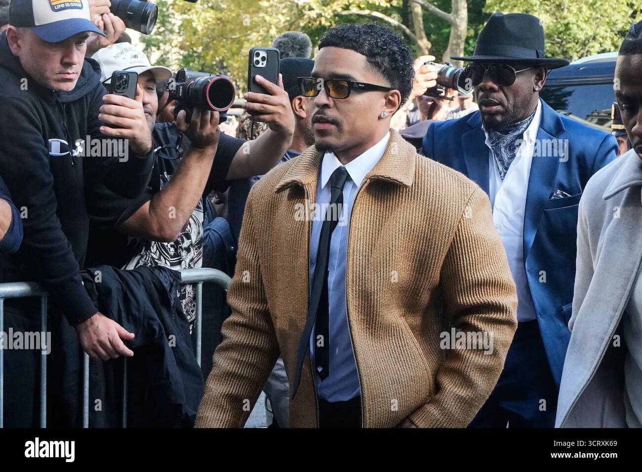 Justin Combs, Sean "Diddy" Combs' son, arrives at Federal Court, in New ...
