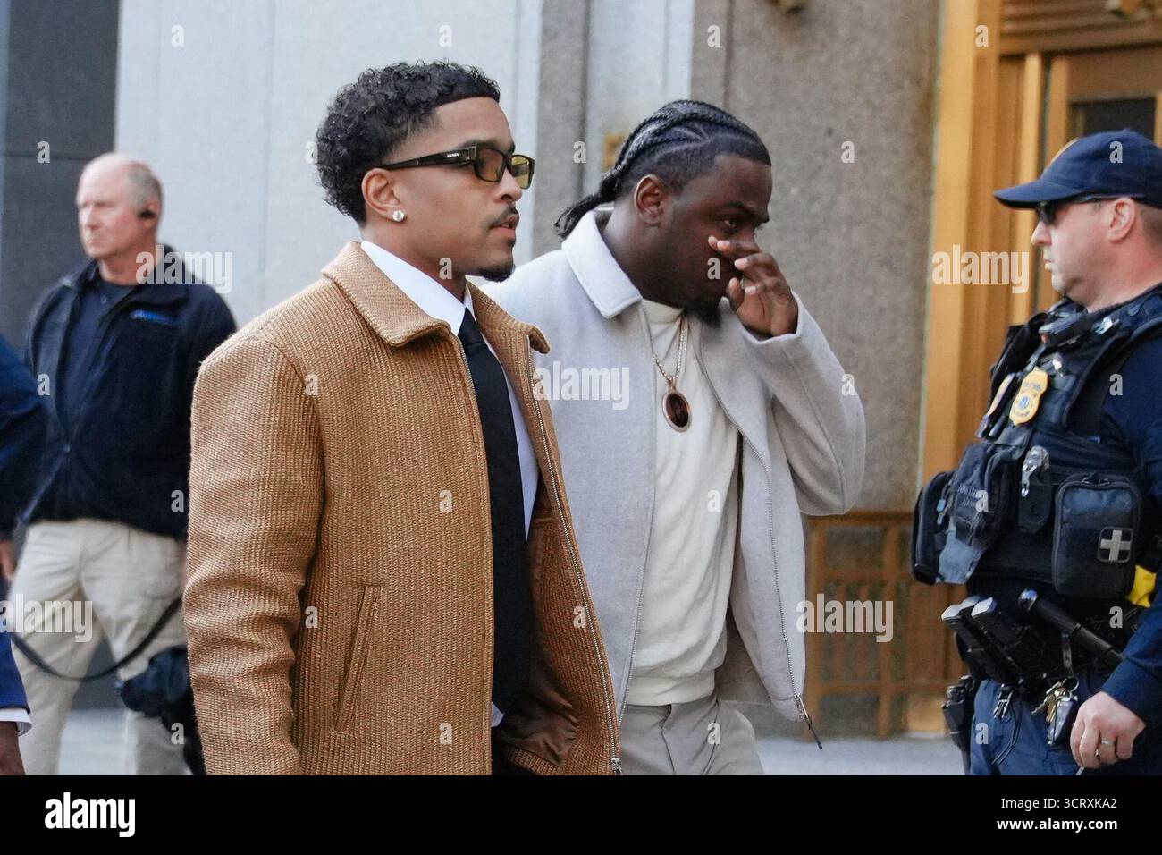Justin Combs, Sean "Diddy" Combs' son, arrives to the Manhattan federal ...