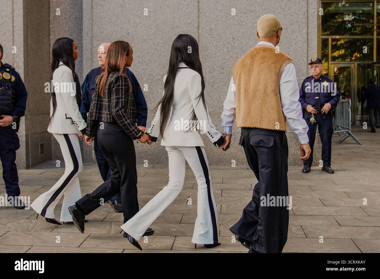Quincy Brown, Chance Combs, D'lila Combs and Jessie, the children of ...