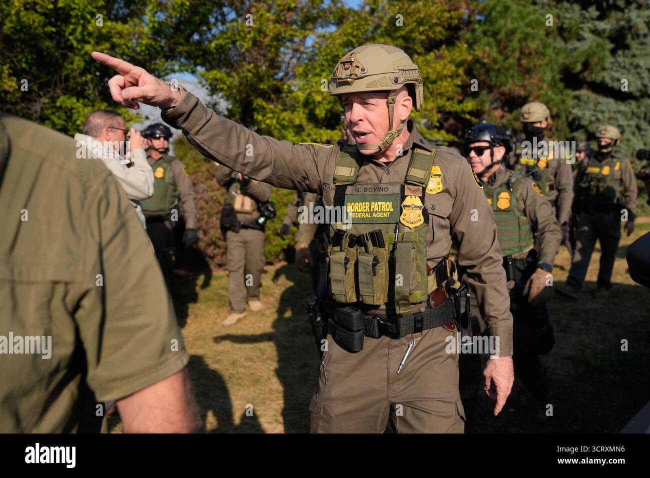 Greg Bovino, the chief patrol agent for the U.S. Border Patrol El ...