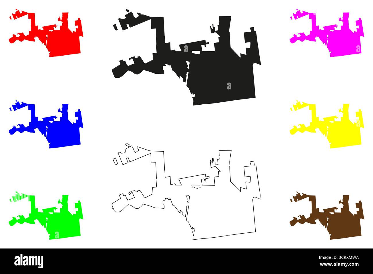 General Escobedo city (United Mexican States, Mexico, Nuevo Leon State ...