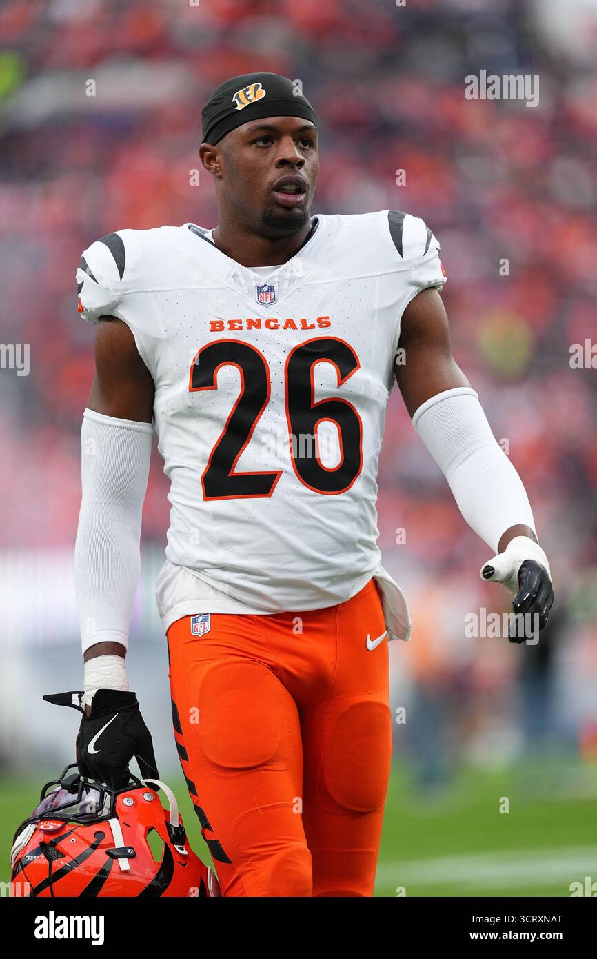 Cincinnati Bengals safety Tycen Anderson (26) prior to the game against ...