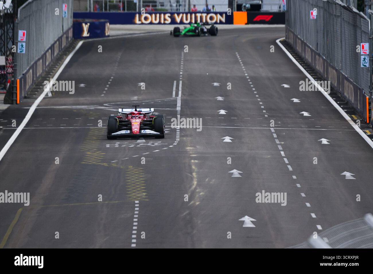 Marina Bay Street Circuit, Singapore. 3rd Oct 2025. Charles Leclerc of ...