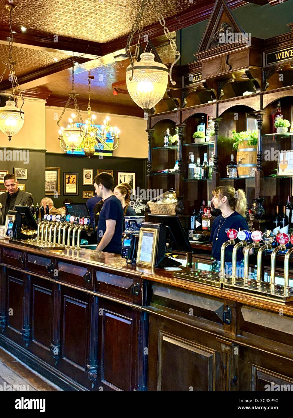 London pub, the Walrus and the Carpenter public house pub on Monument ...