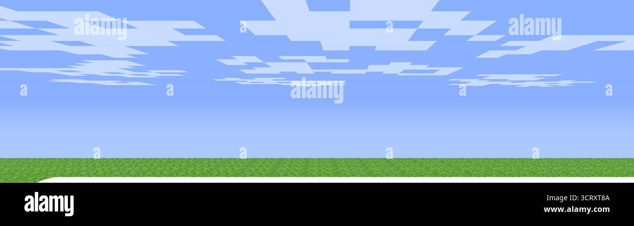 Minecraft game illustration Stock Vector Images - Alamy