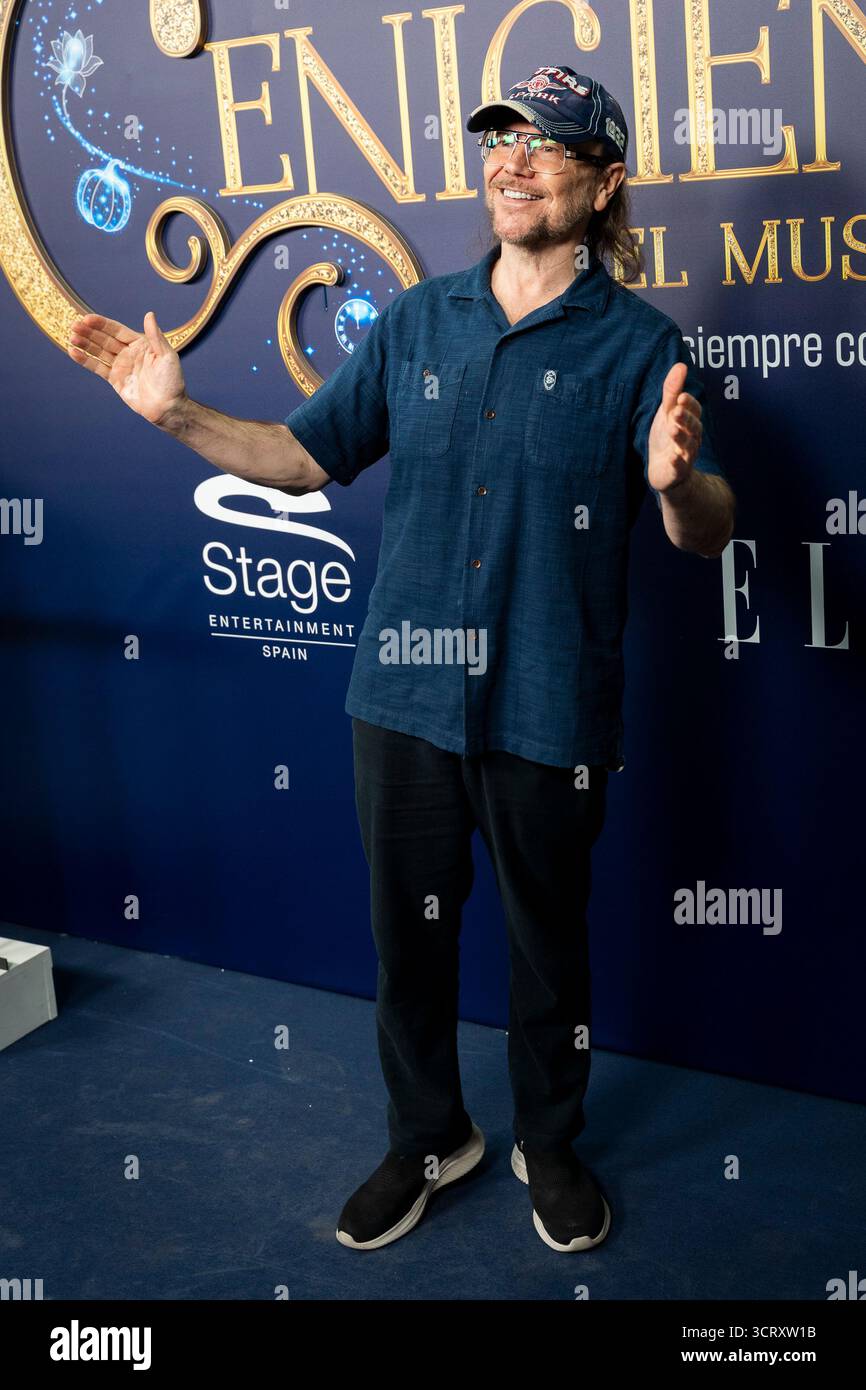 Santiago Segura attends to 'Cenicienta' VIP premiere at Teatro Coliseum ...