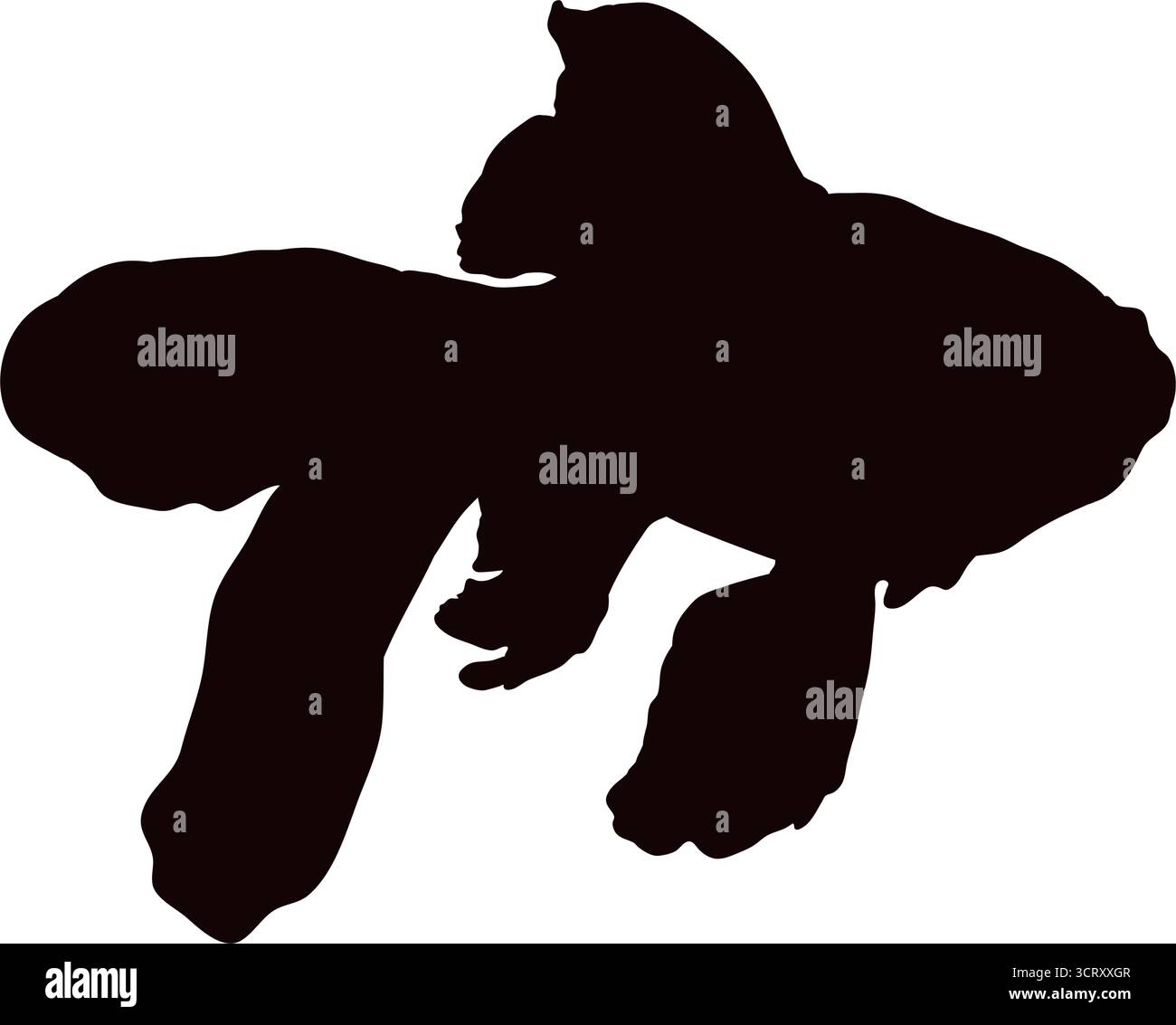 Carp silhouette Stock Vector Images - Alamy