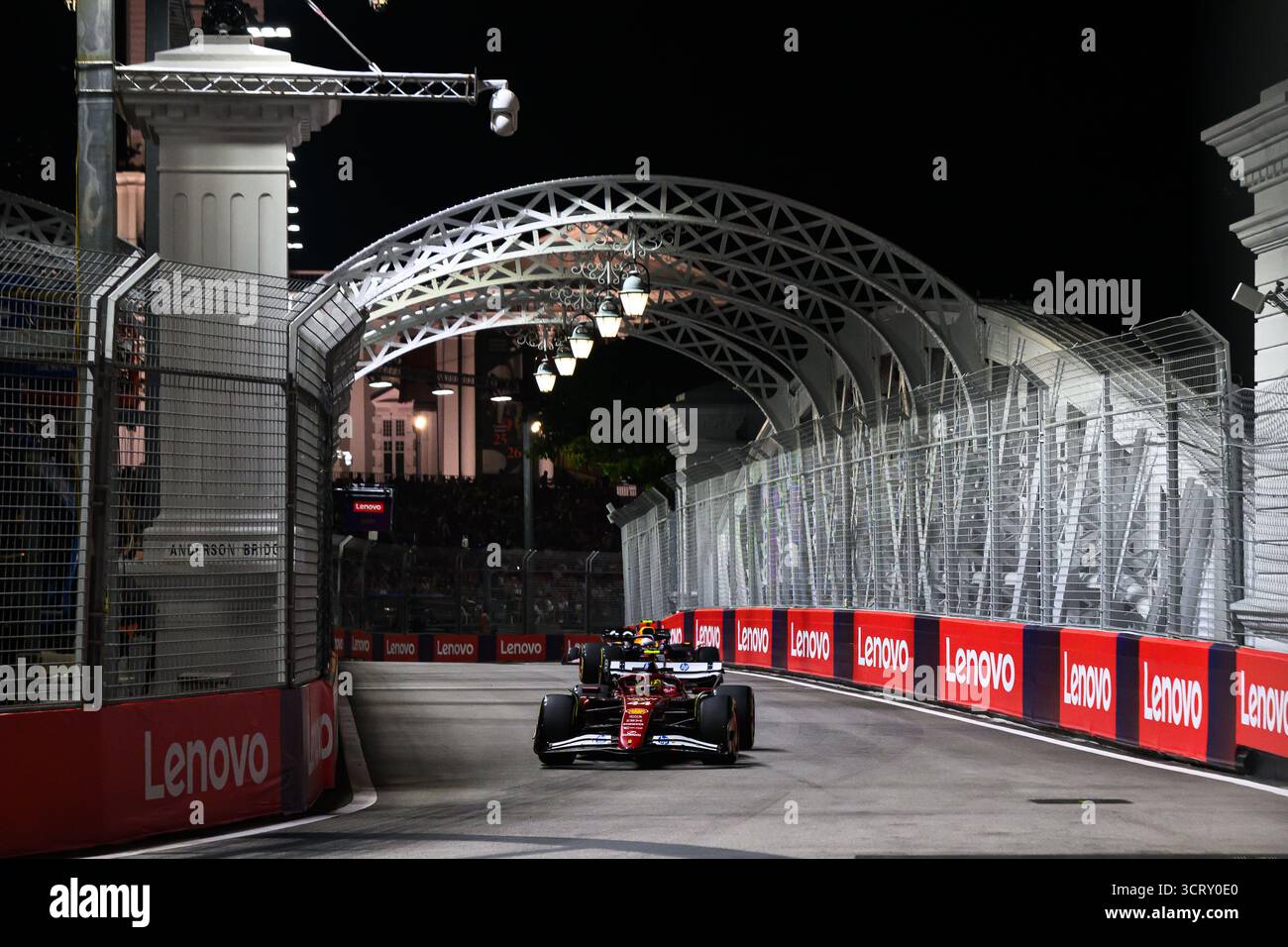 Marina Bay Street Circuit, Singapore. 3rd Oct 2025. Lewis Hamilton of ...