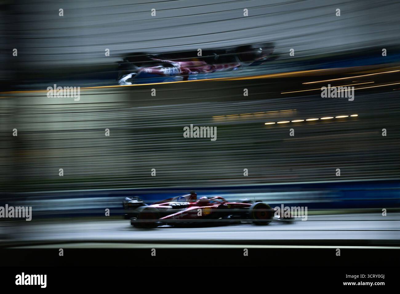 Marina Bay Street Circuit, Singapore. 3rd Oct 2025. Charles Leclerc of ...