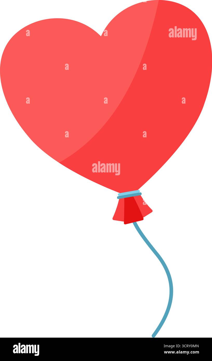 Heart balloon isolated Stock Vector Images - Alamy