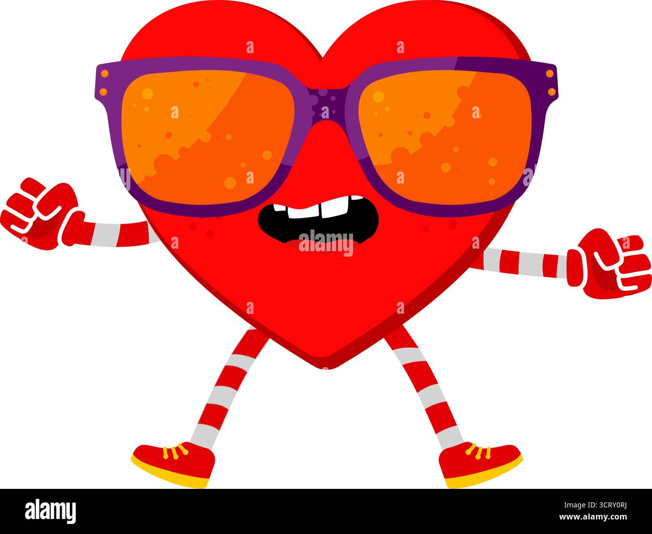 Love mascot cartoon Stock Vector Images - Alamy