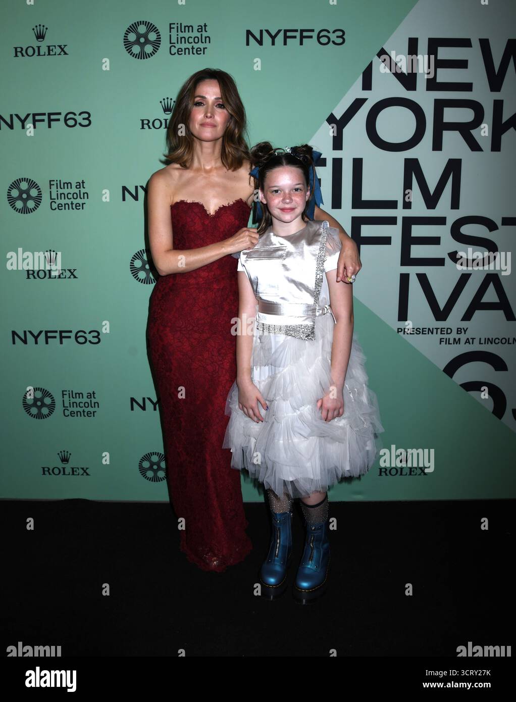 October 2, 2025, New York, Ny, United States: Rose Byrne and Delaney ...