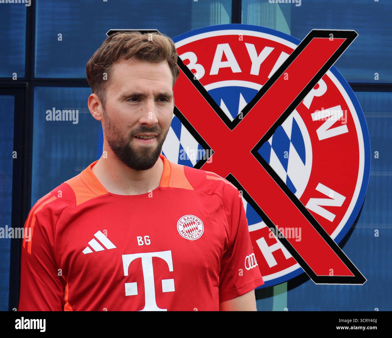 ! ACHTUNG FOTOMONTAGE ! Hier im Bild Bram Geers, Athletik-Trainer (FC ...