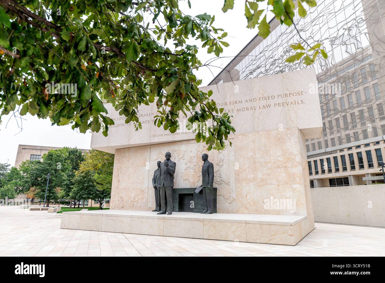 Dwight D Eisenhower Memorial Statues Washington DC // WASHINGTON DC ...