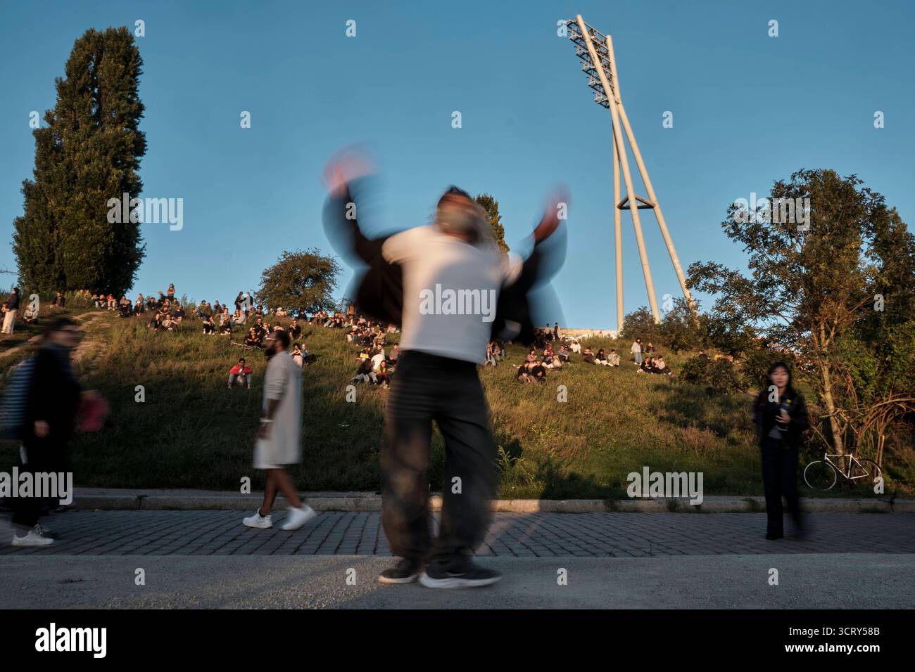 Mauerpark Deutschland, Berlin, 14.09.2025, Sonntagnachmittag im ...