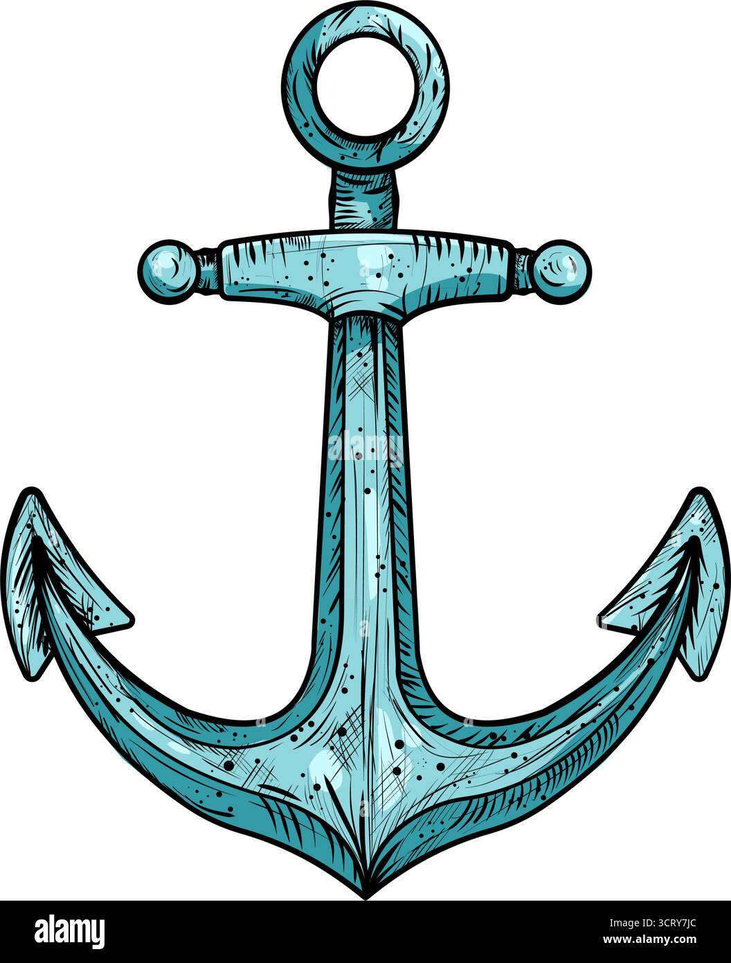 Hand drawn sketch ship Stock Vector Images - Alamy