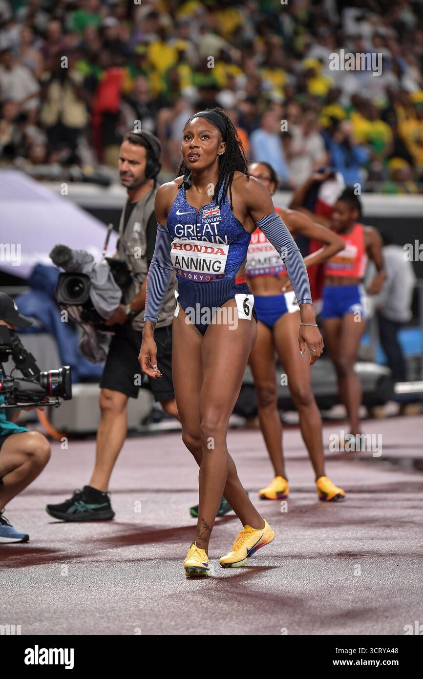 Amber Anning of Great Britain & NI competing in the women’s 400m final ...