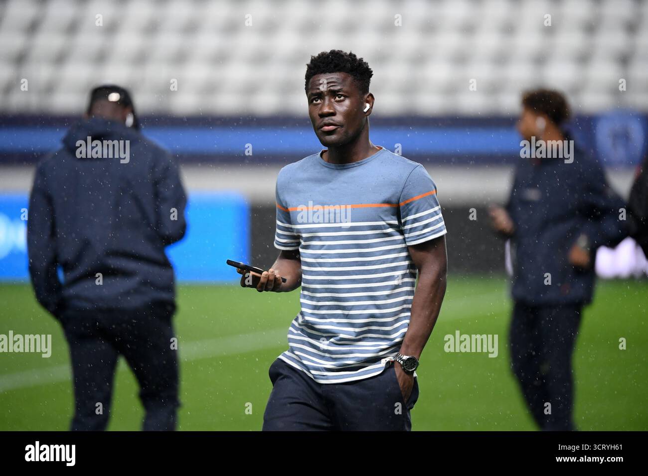 43 Arsene KOUASSI (fcl) during the Ligue 1 McDonald's match between Paris and Lorient at Stade ...