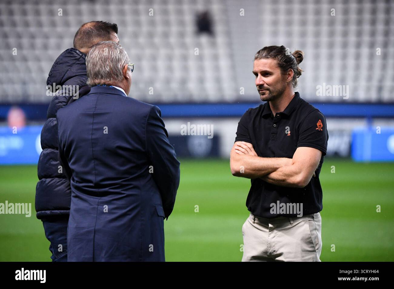 Yannick CAHUZAC (Entraineur adjoint Lorient FCL) during the Ligue 1 ...