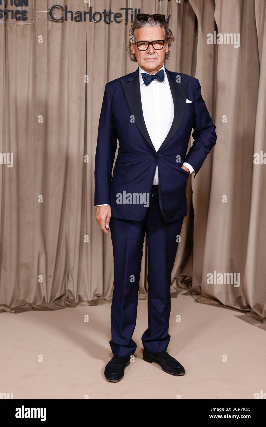 George Waud poses for photographers upon arrival at The Albies on ...