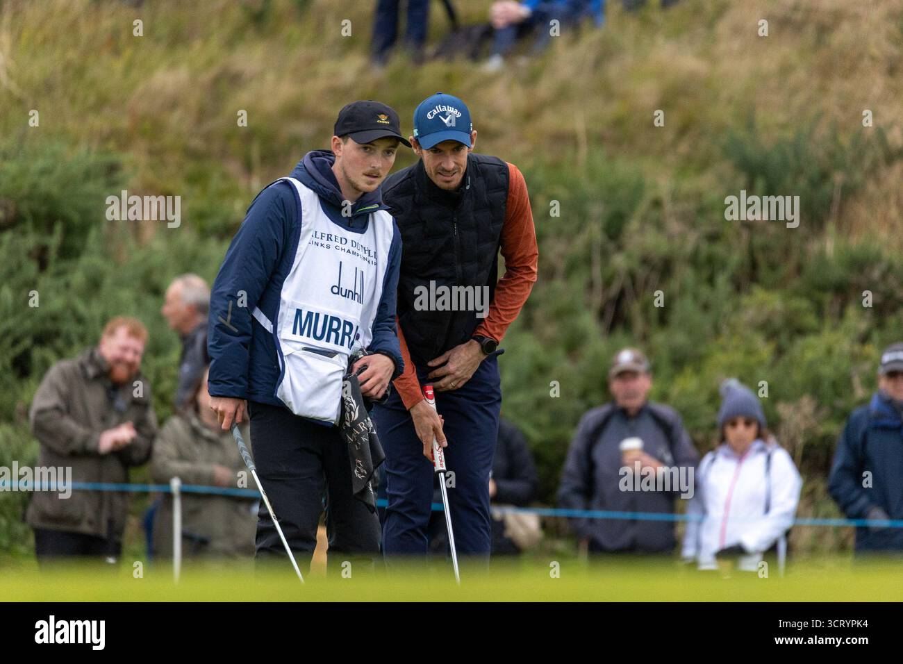 . Kingsbarns. Fife . Scotland, UK. 3rd Oct, 2025. Former Tennis player ...