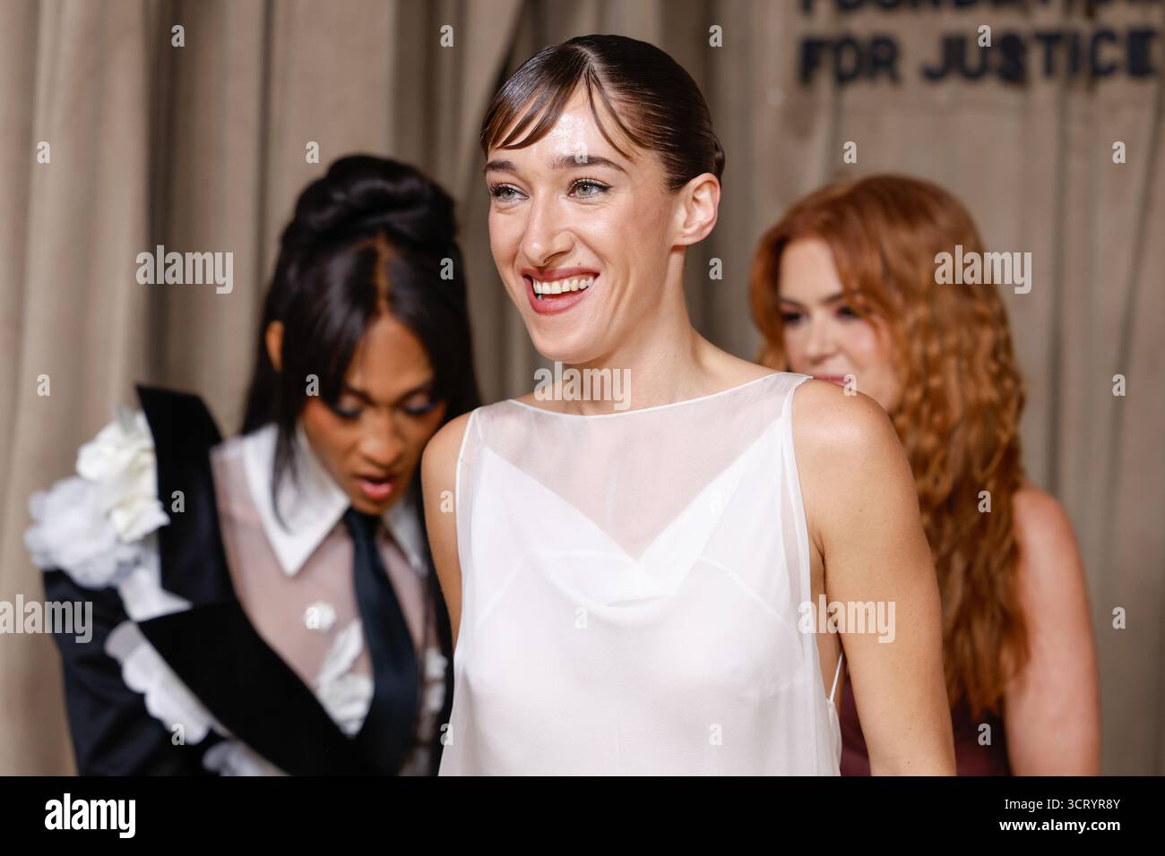 Bella Broekman-Tilbury poses for photographers upon arrival at The ...