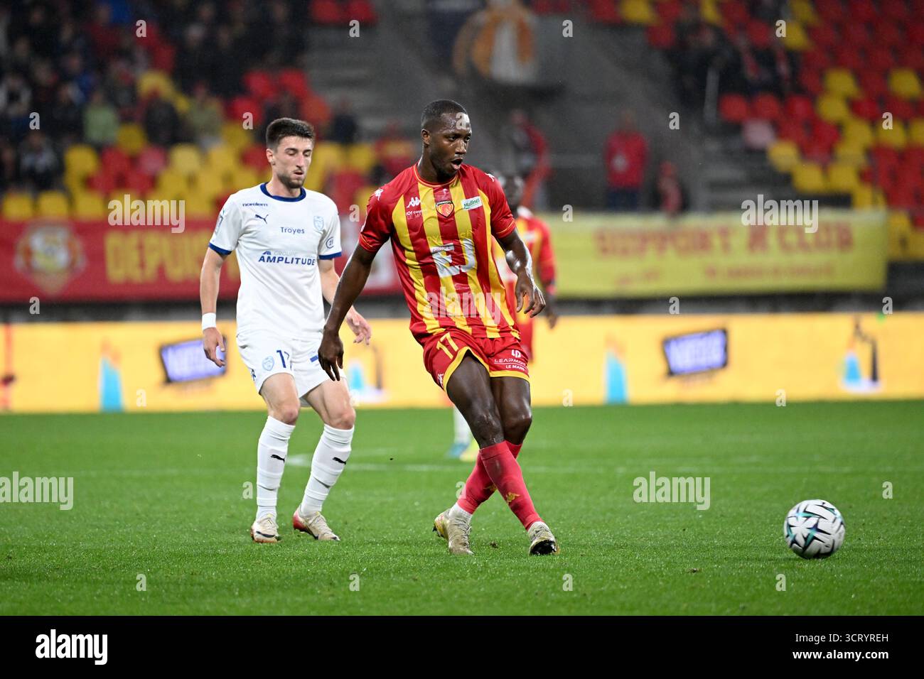 17 Samuel YOHOU (lmfc) during the Ligue 2 BKT match between Le Mans and ...