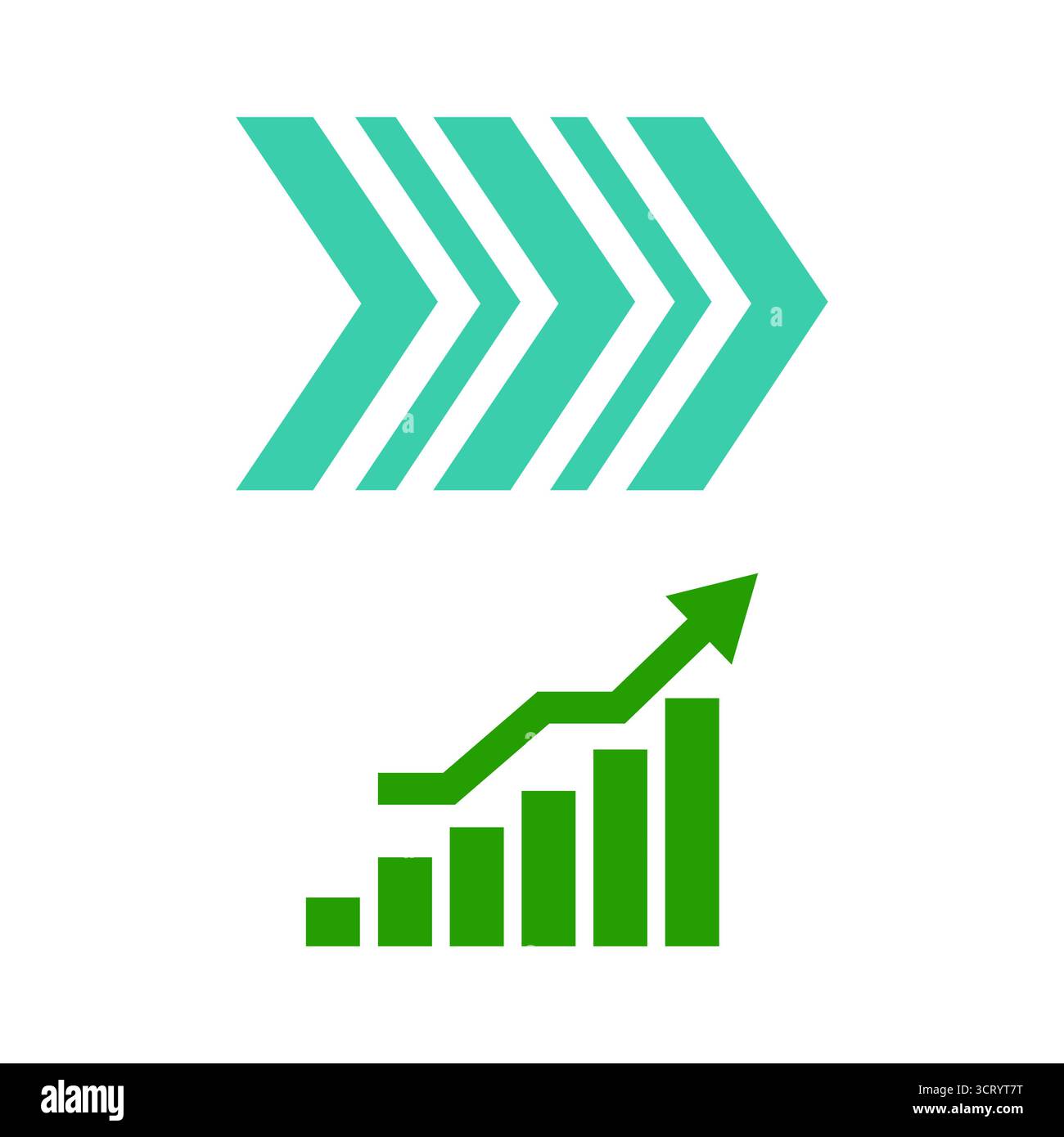 Minimal arrow warning icon hi-res stock photography and images - Alamy