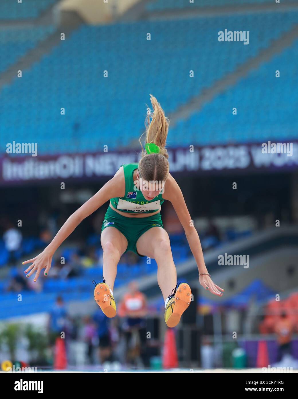 October 3, 2025, New Delhi, Delhi, India (IND: Makayla ELCOATE of ...