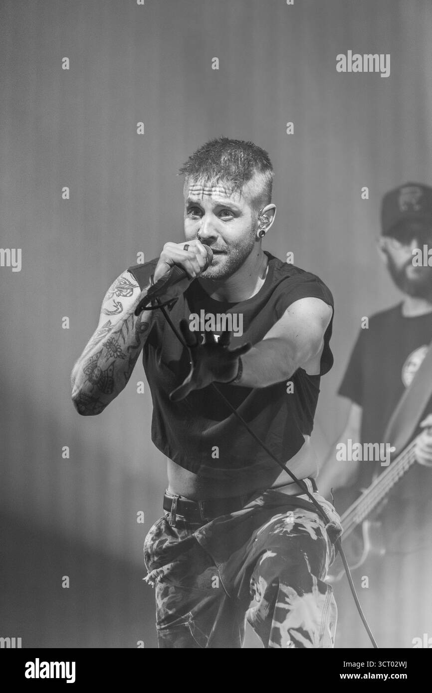 Alt rock band Black and White Stock Photos & Images - Alamy