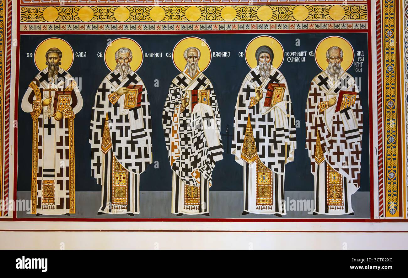 Interior church saints constantine hi-res stock photography and images ...