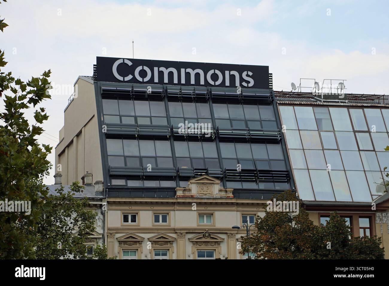 COMMONs coworking space in Bucharest Stock Photo - Alamy