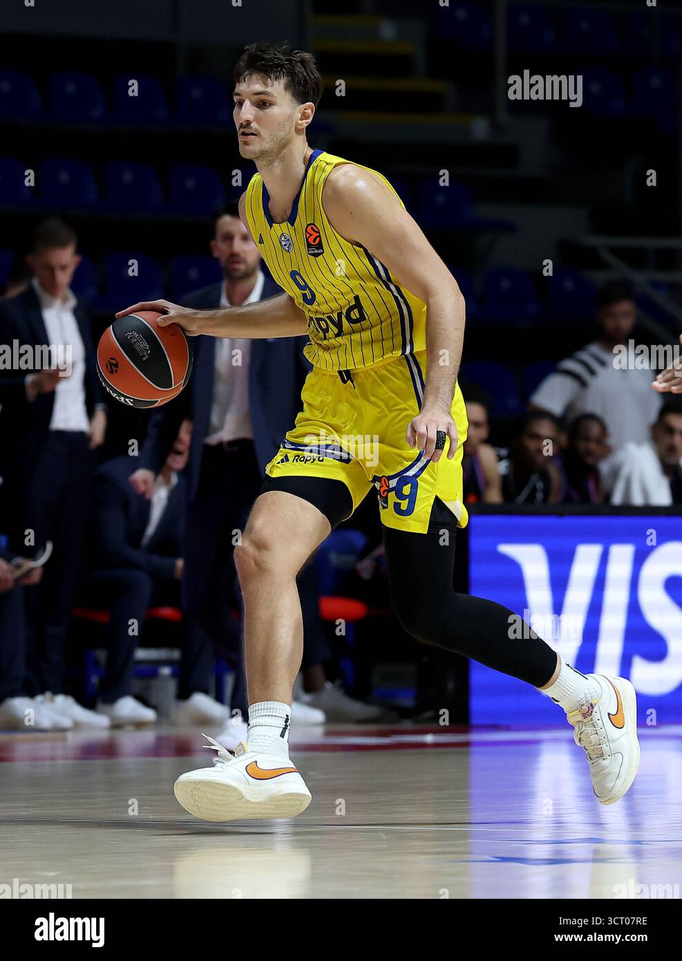Belgrade, Serbia. 30th Sep, 2025. Maccabi's Roman Sorkin during ...