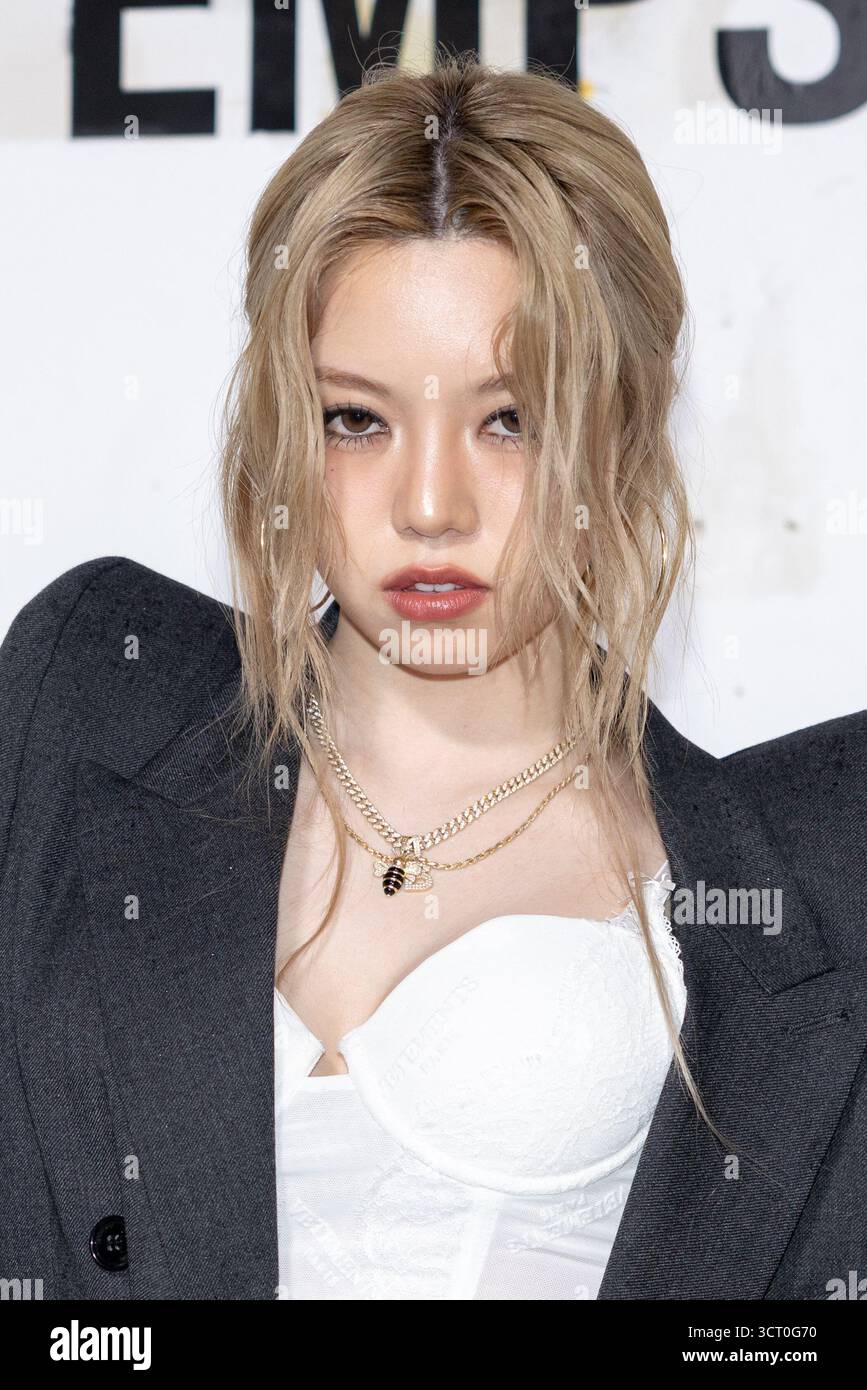 Bailey Sok attends the Vetements Womenswear Spring/Summer 2026 show as part of Paris Fashion ...