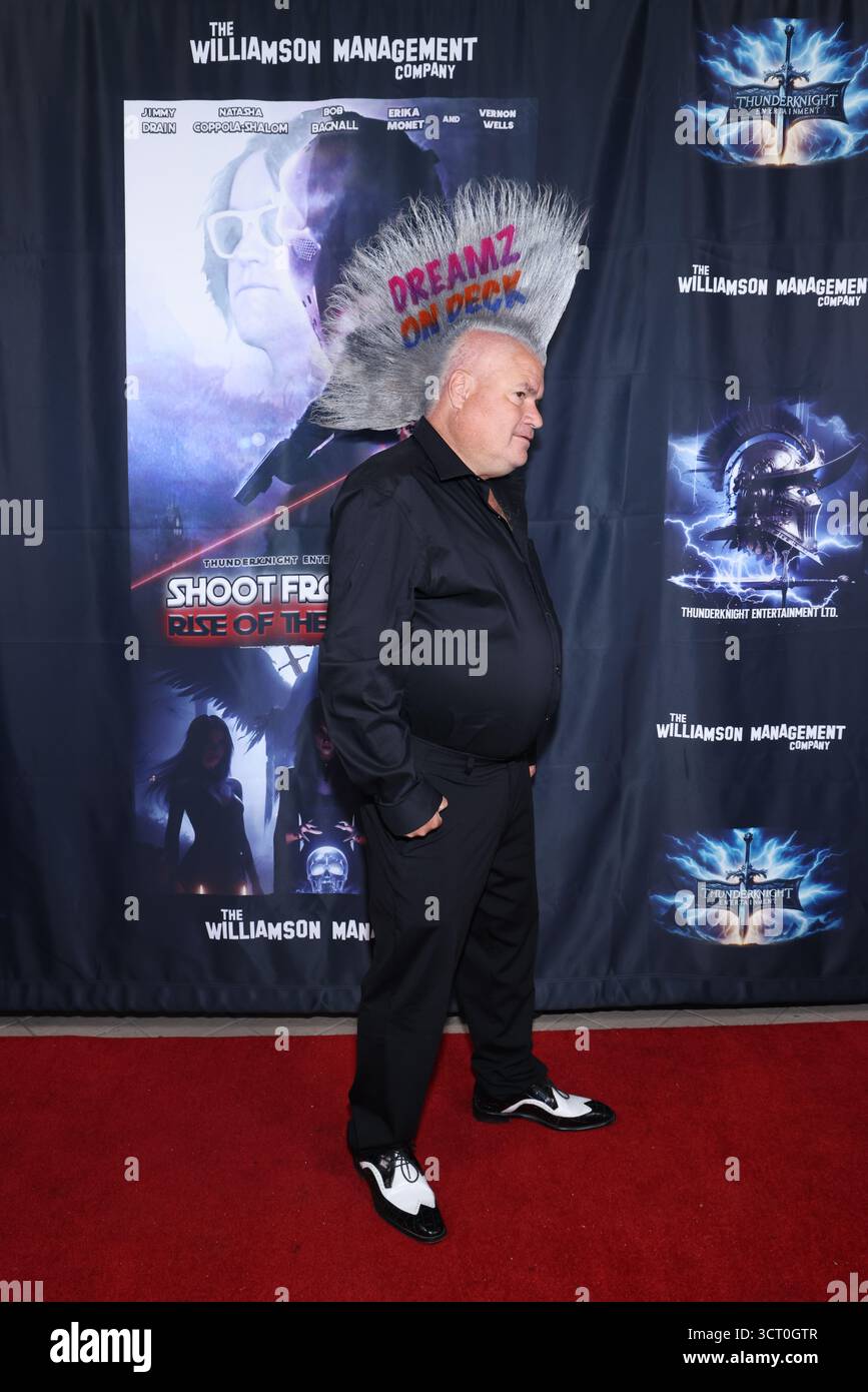 Encino, California, USA. 2nd October, 2025. Actor Bob Bagnall (Mohawk ...