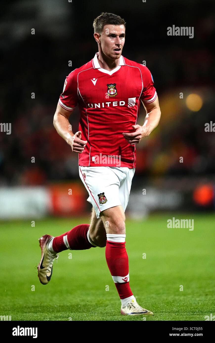 Wrexham's Ben Sheaf during the Sky Bet Championship match at the SToK ...
