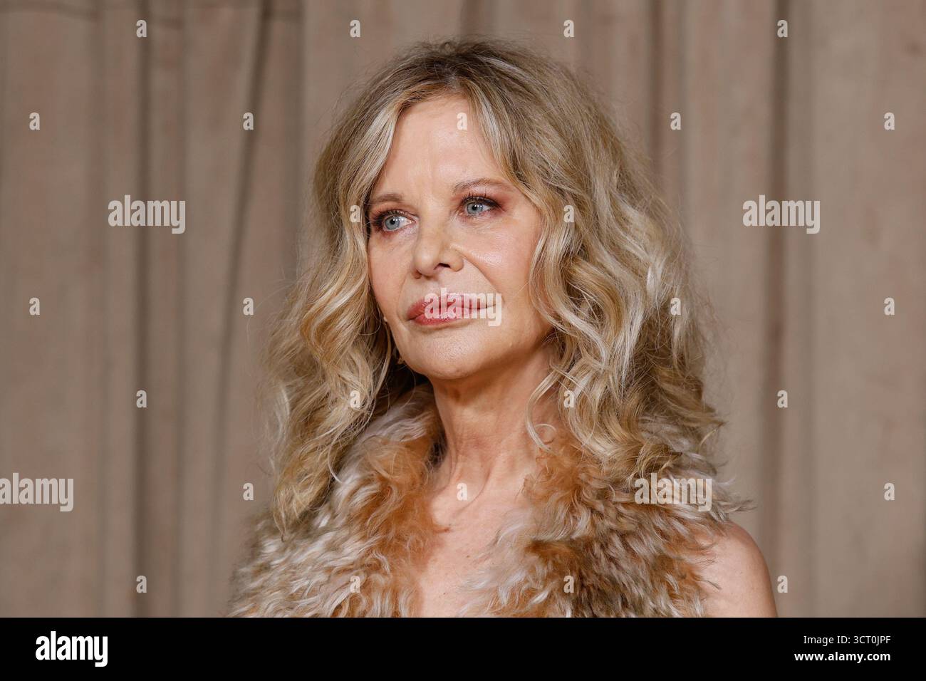 Meg Ryan poses for photographers upon arrival at The Albies on Friday ...
