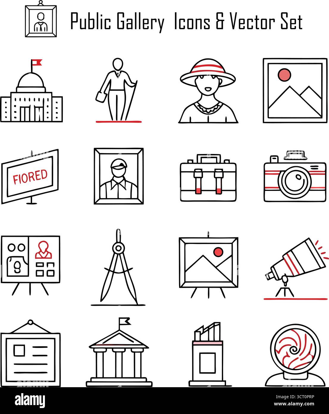 Exhibition in national art Stock Vector Images - Alamy