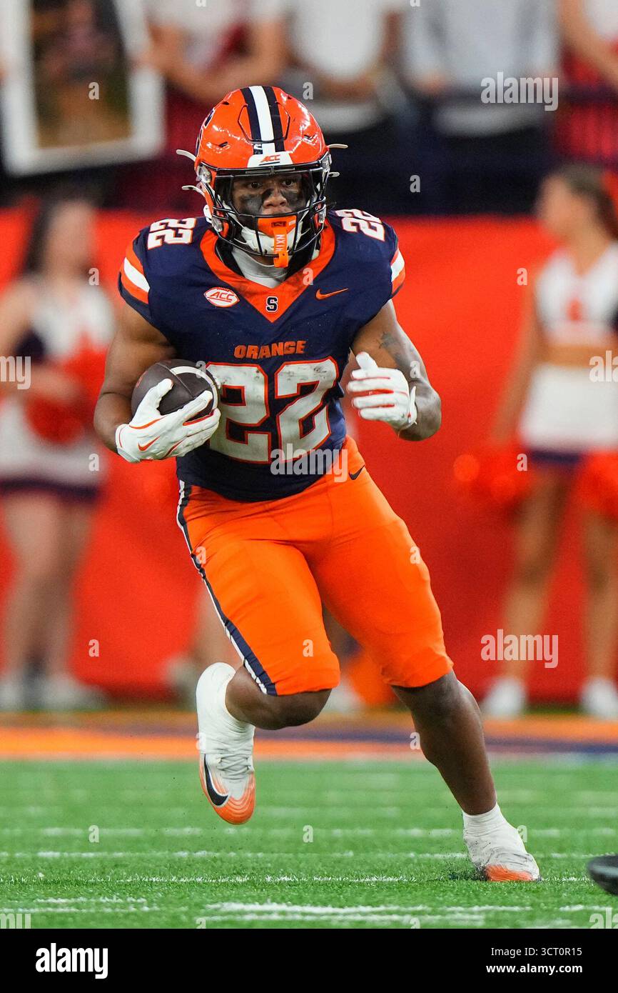 SYRACUSE, NY - SEPTEMBER 12: Syracuse Orange Running Back Jaden Hart ...