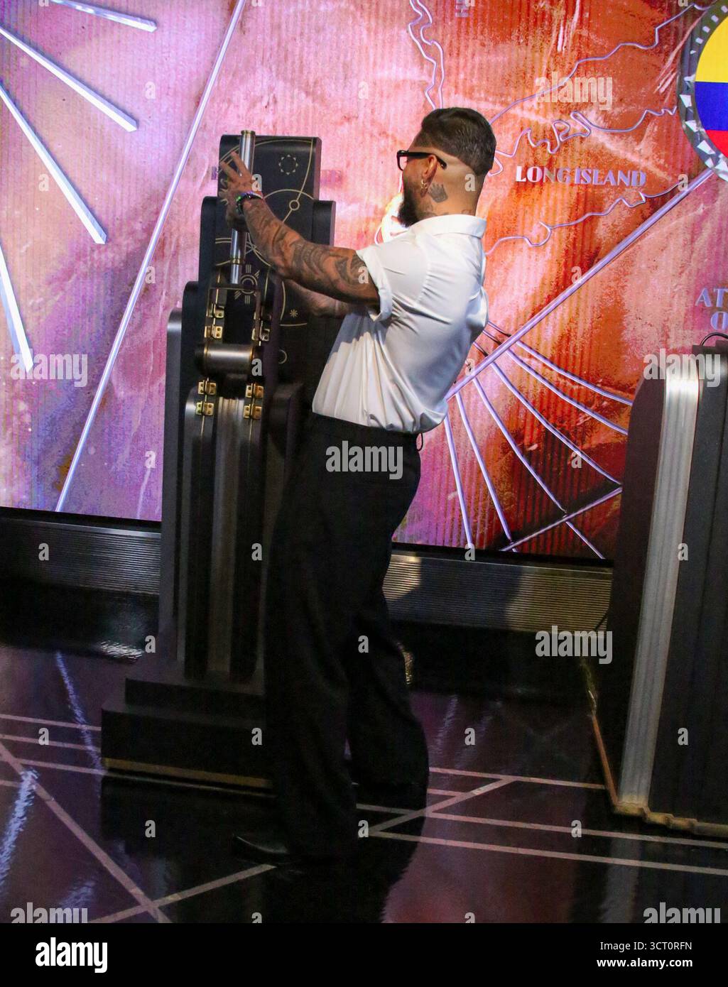 October 3, 2025, New York City, New York: (NEW) Maluma Visits the ...