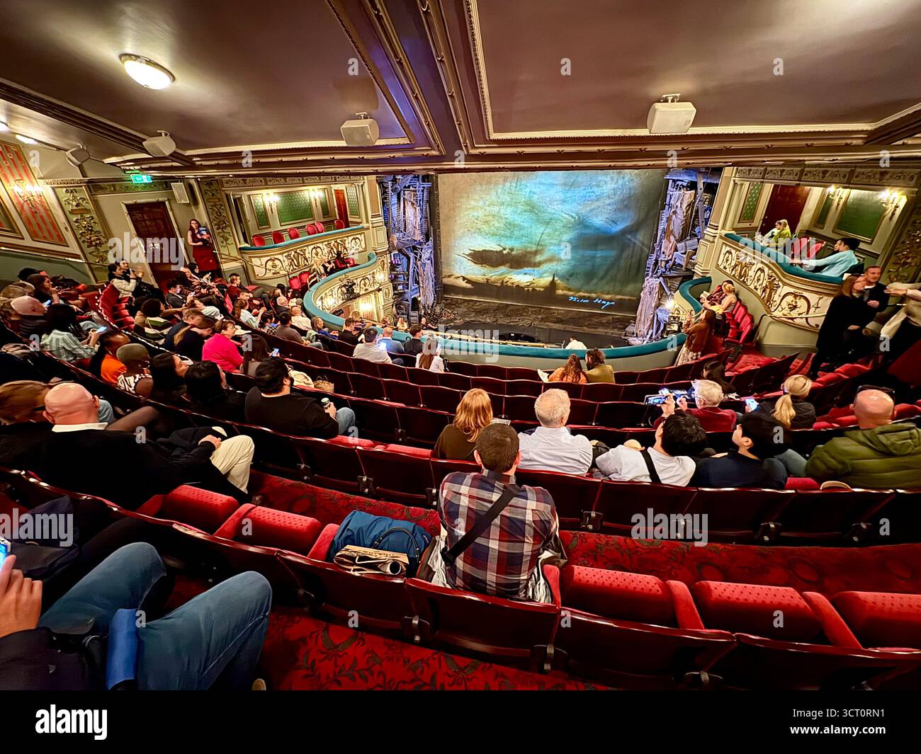 Sondheim Theatre on Shaftesbury Avenue in London West End, audience ...