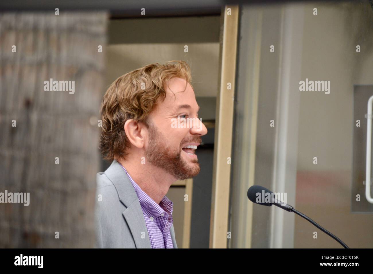 Actor and comedian Sam Pancake attends Lauren Graham’s Hollywood Walk ...