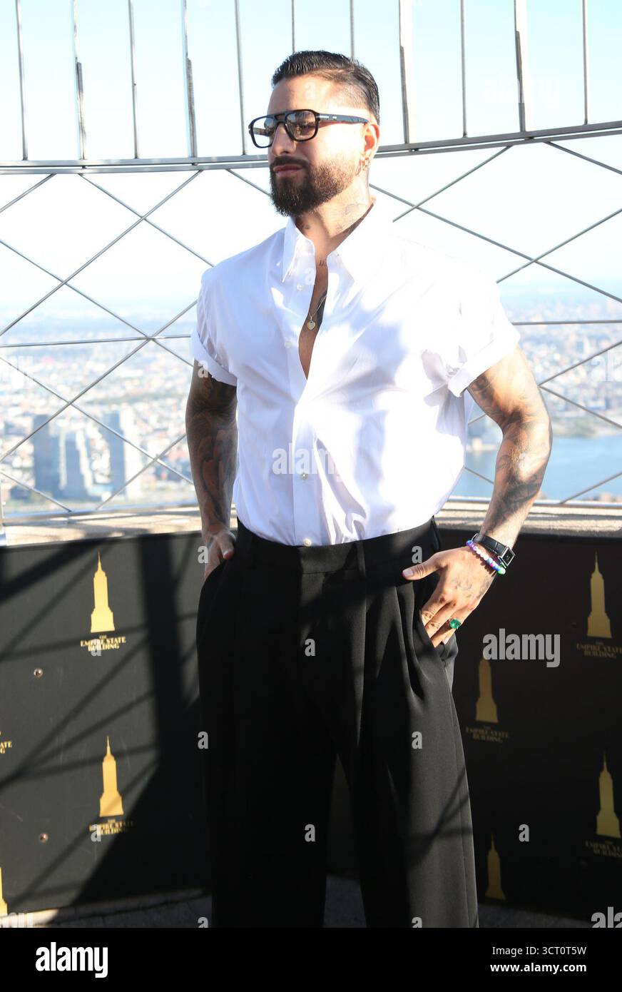 October 3, 2025, New York City, New York: (NEW) Maluma Visits the ...