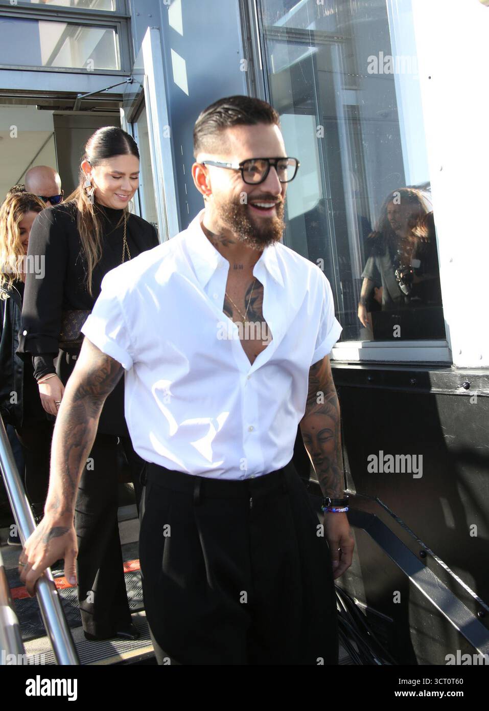 October 3, 2025, New York City, New York: (NEW) Maluma Visits the ...