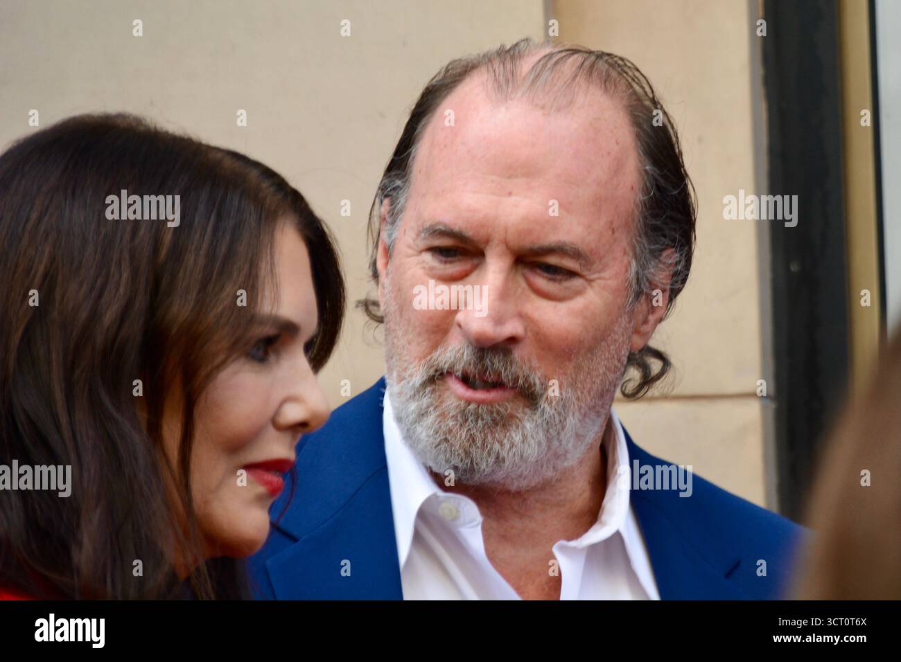 Lauren Graham and Scott Patterson together at her Hollywood Walk of ...
